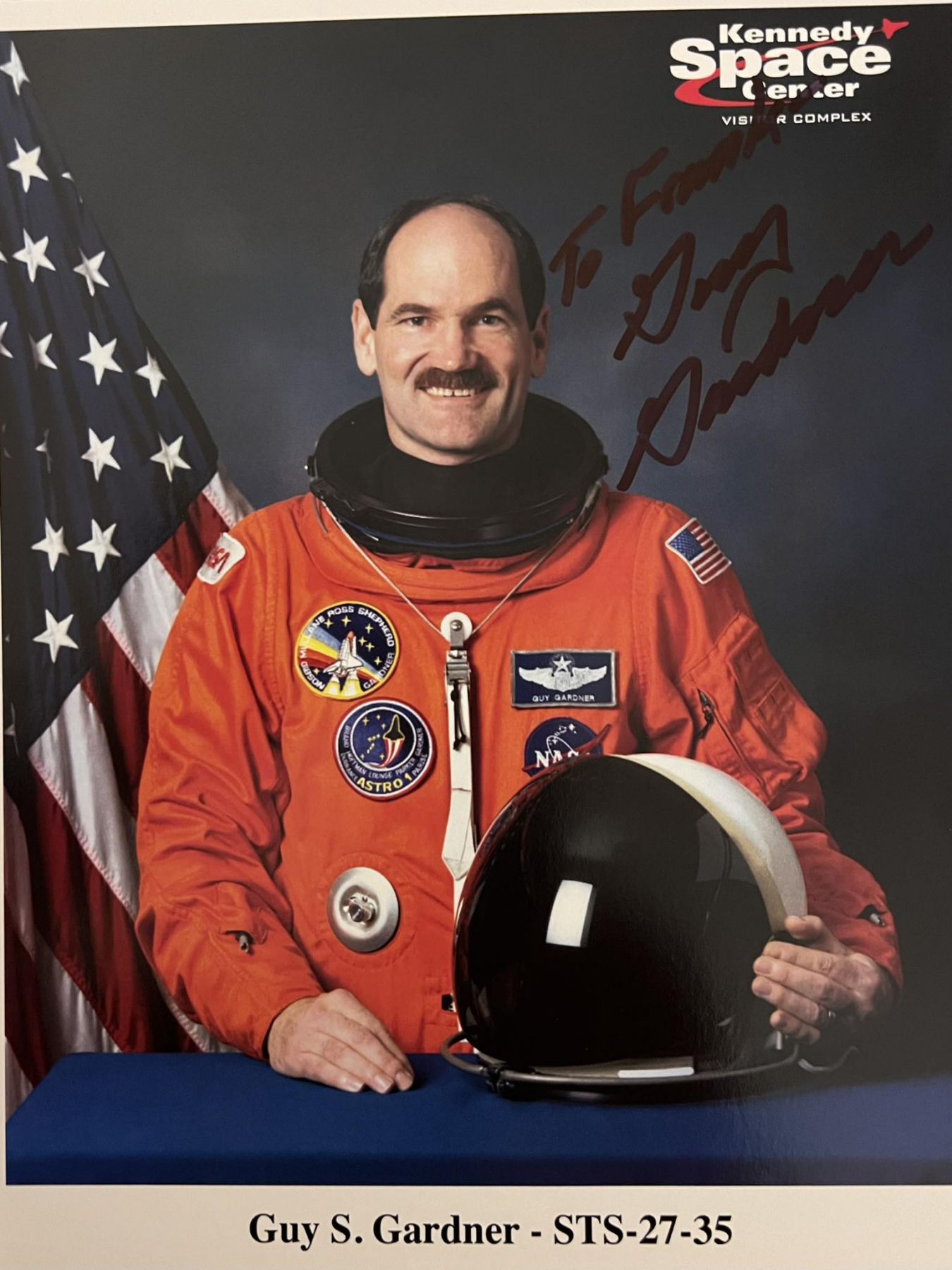 Ronnie.cz - Americký astronaut Guy Spence Gardner